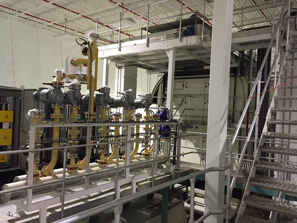 Cable tray and motor control center wiring